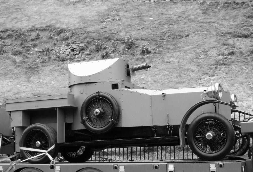 Motor War Car byl mezi prvními obrněnci | ArmádníZpravodaj.cz