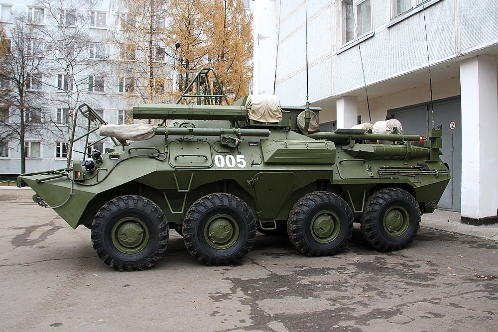 Ruský velitelský transportér R-149MA1 | ArmádníZpravodaj.cz
