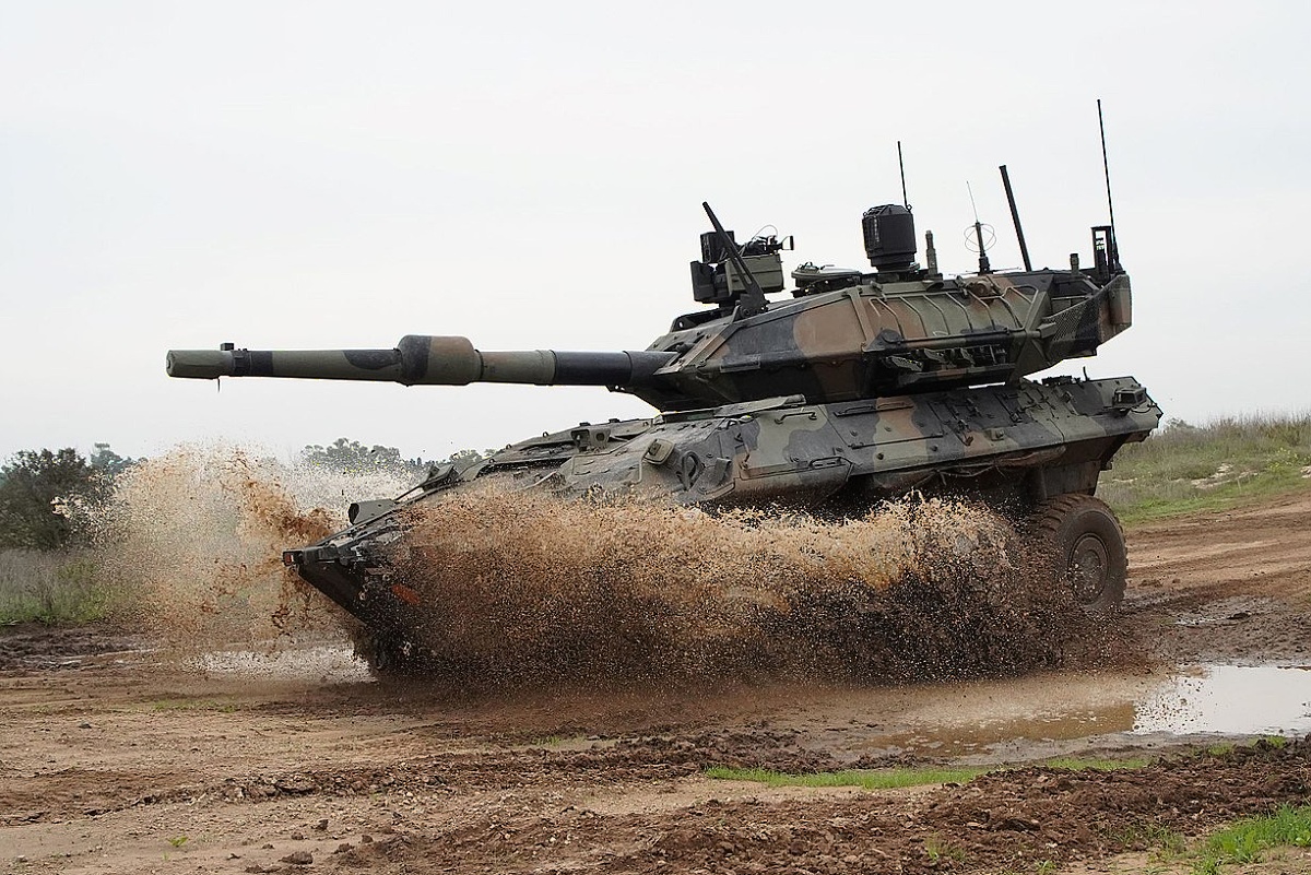 Italské kolové stíhače tanků Centauro II chce i Brazílie