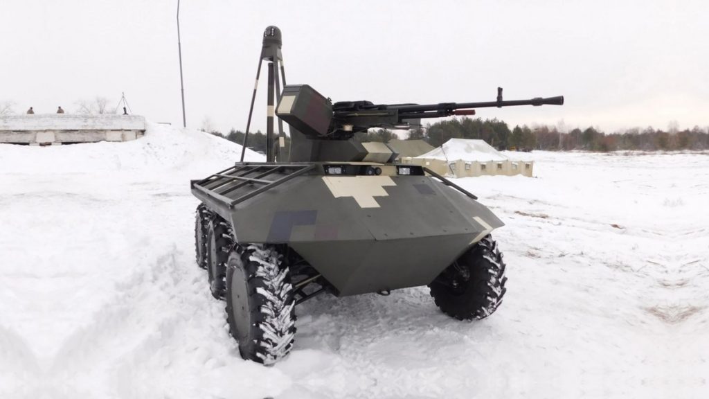 Těžká palebná podpora 21. století, robot CENTURIO-X30 z Francie