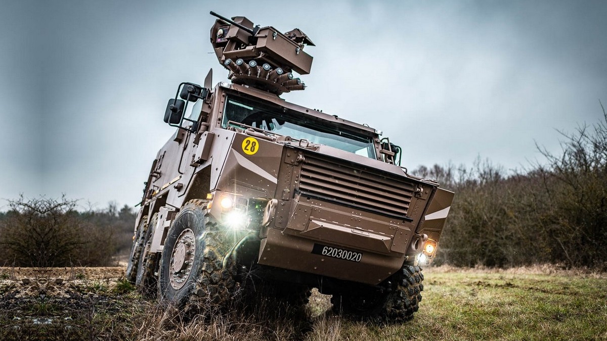 Nejmodernější francouzská VBMR Griffon chrání i východ NATO