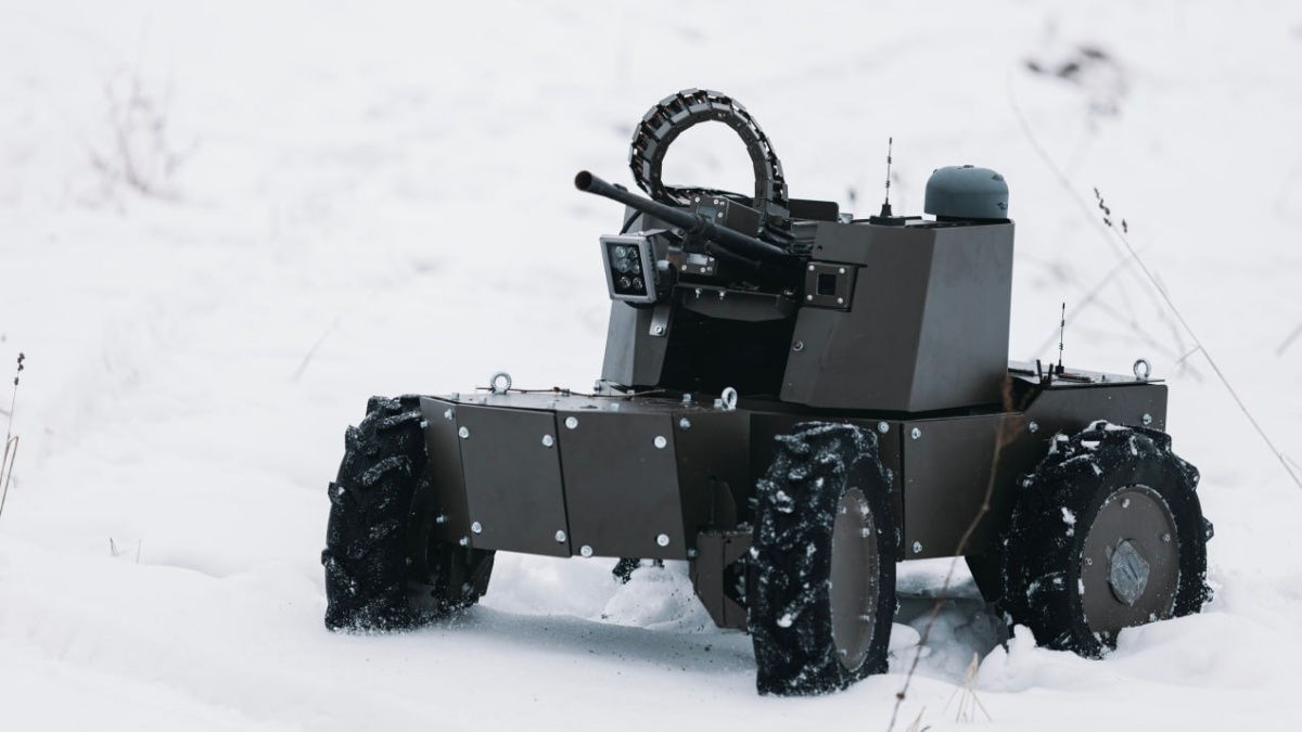 Ukrajinský robotický „minitank“ GRC Lyut je velkou budoucností